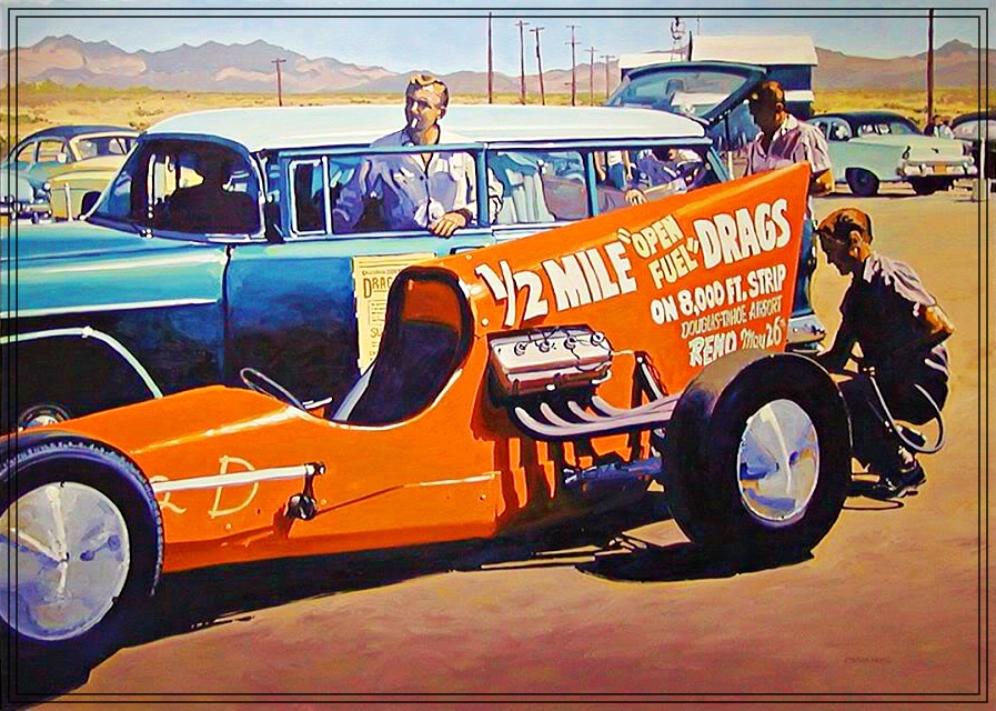 1950s :: Pre-1971-rear-engined-dragsters